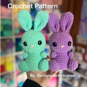 Bunny- Crochet Pattern - Etsy