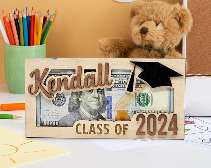 Graduation Money Gift Holder, Personalized Graduation Cash Holder ...
