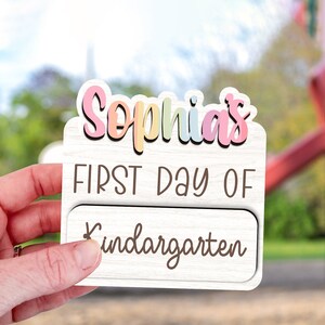 Back to School Sign, First Day School Sign, Last Day School Sign, Back ...