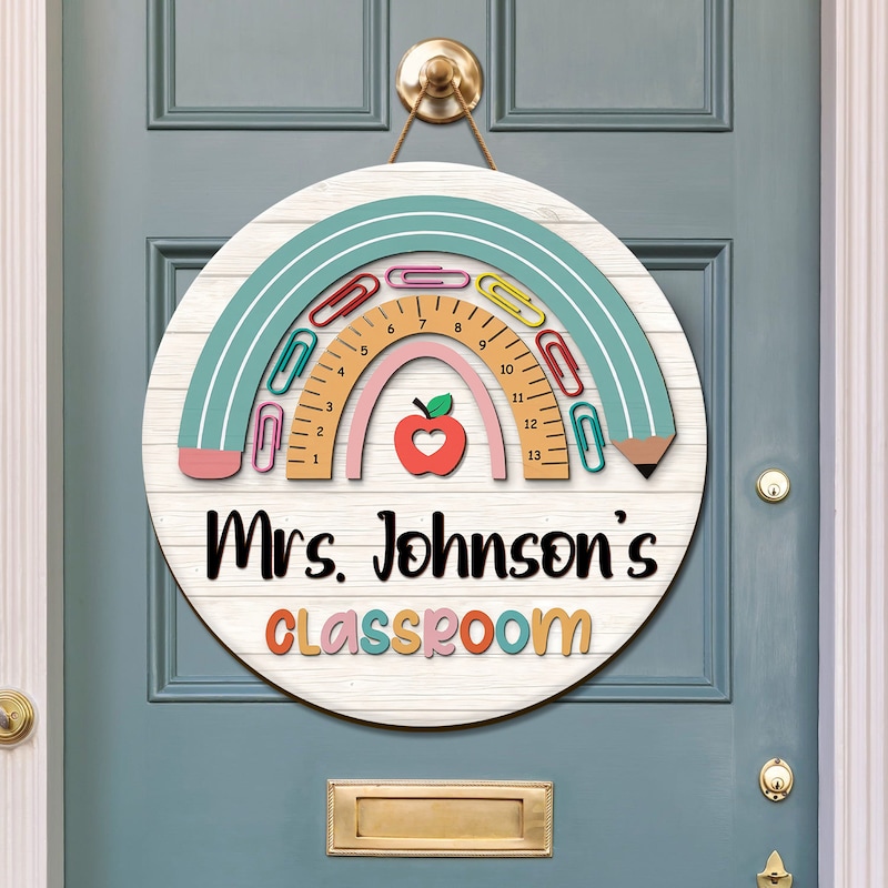 Teacher Door Signs - Etsy