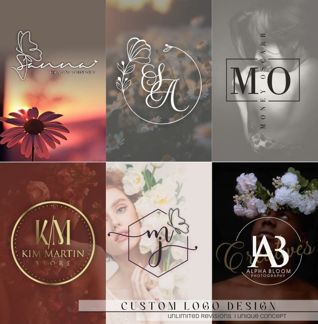 Custom Logo Design | Photography Logo | Logo Design Custom for Business ...
