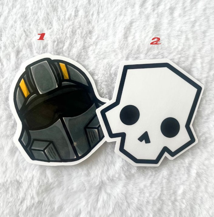 Hell Divers 2 Stickers, Helldivers Decal, Hell Divers Sticker Packs - Etsy