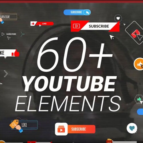 Animated Youtube Subscribe Button Overlay for Intro Videos - Etsy