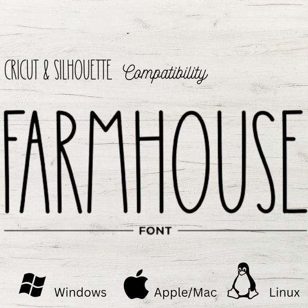 Rae Dunn Font - Etsy