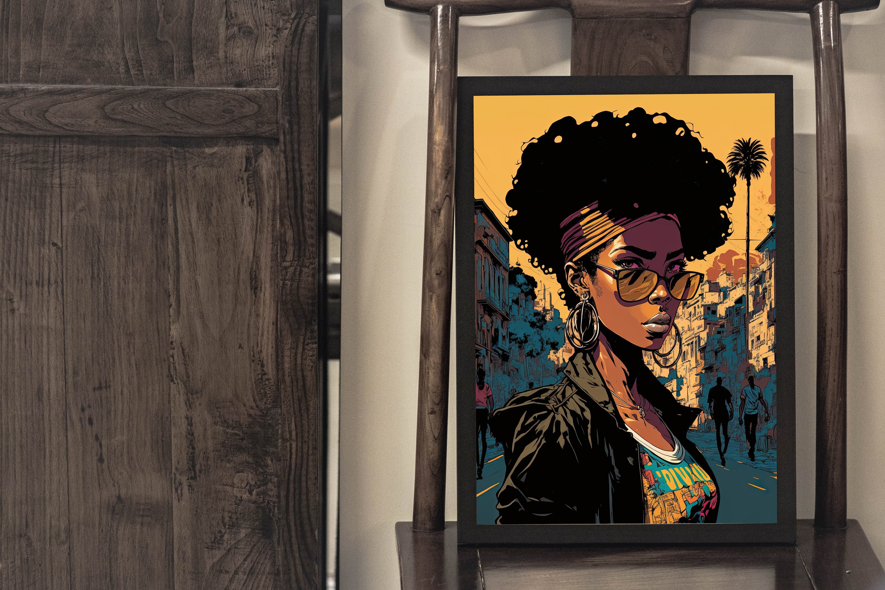 African American Pop Art, Pop Art Wall Art, Art Pop Culture Piece, Pop ...