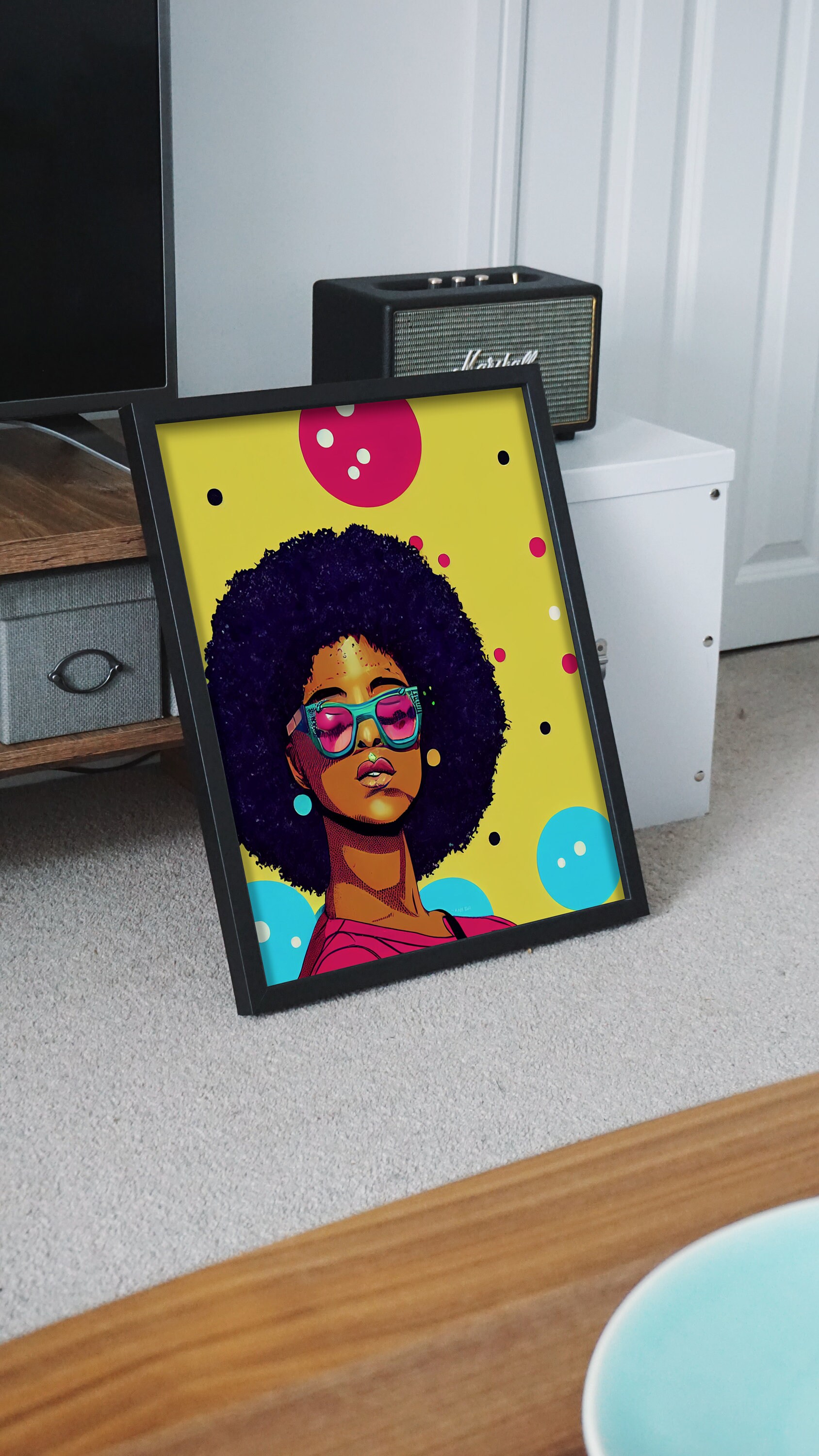 African American Pop Art, Pop Art Wall Art, Art Pop Culture Piece, Pop ...