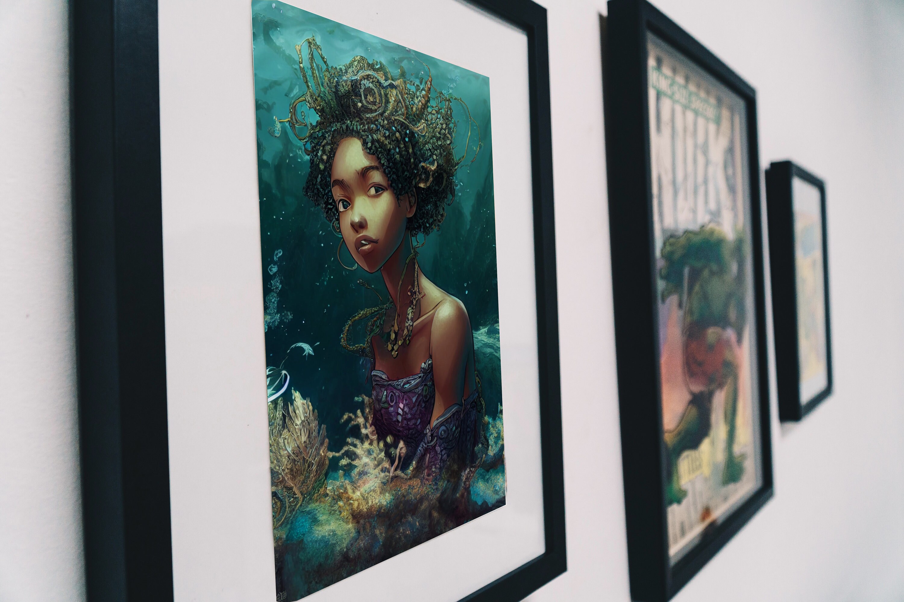 African American Mermaid, Black Little Mermaid, Halle Bailey Little ...