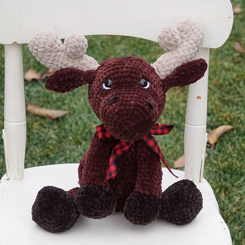 Stuffed Moose - Etsy