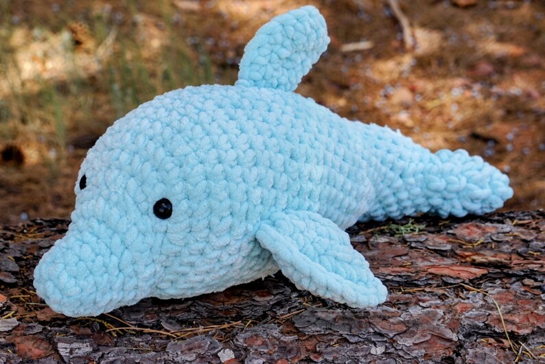 Daisy the Dolphin Crochet Pattern - Etsy
