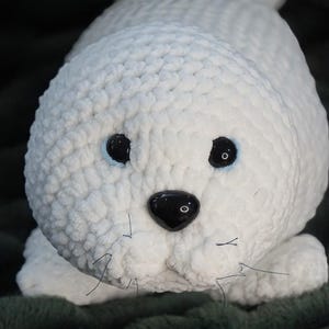 Snowy the Seal - Etsy