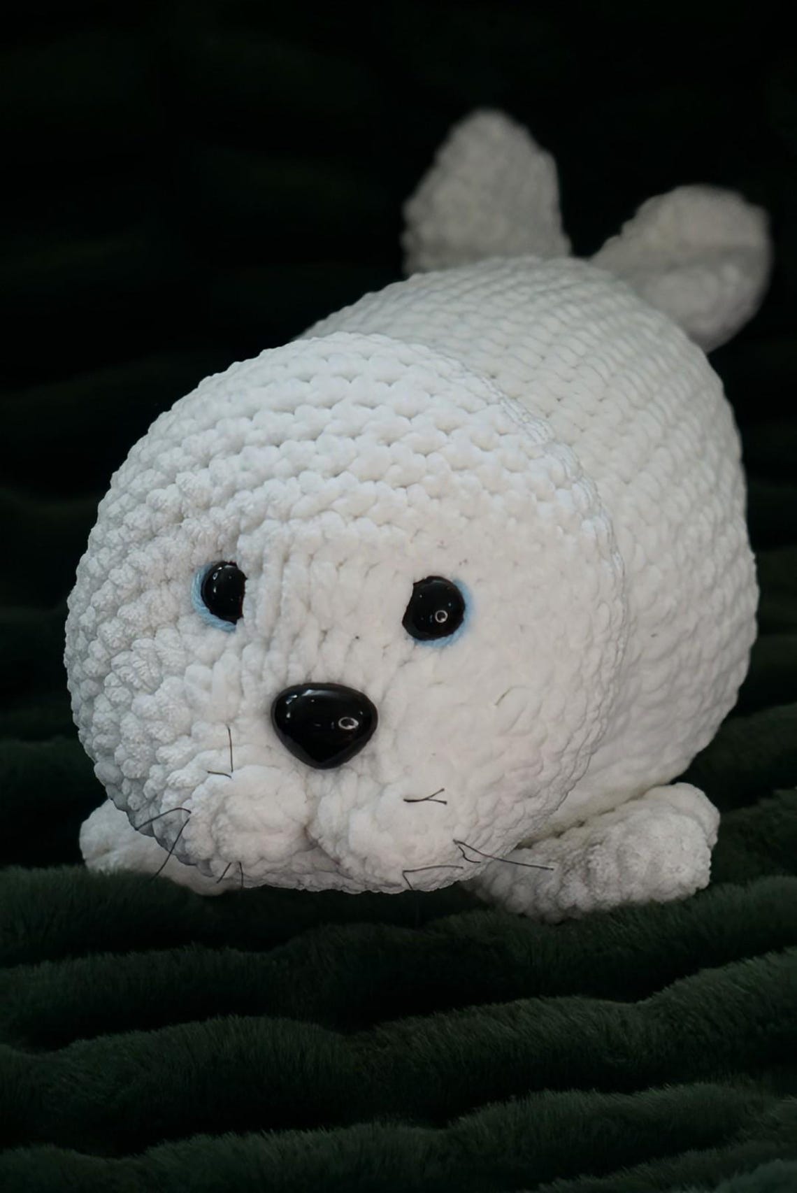Snowy the Seal - Etsy
