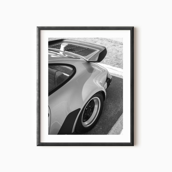 Porsche Rear View Poster - Etsy