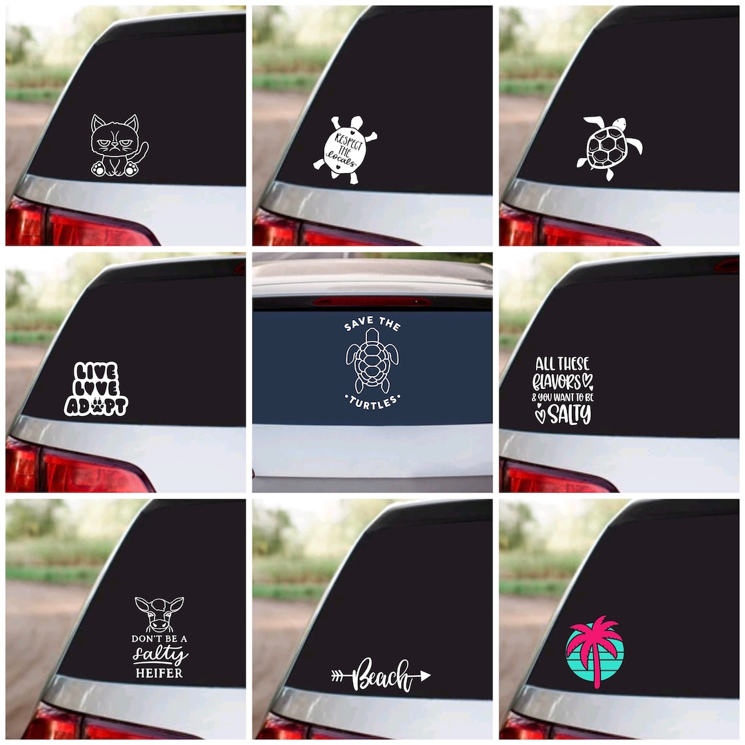 Permanent Vinyl Decal- Sticker- Car Window, Tumbler, Laptop YOU CHOOSE ...