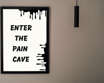 Pain Cave - Etsy