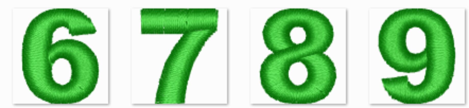 Racing Numbers Font - Etsy