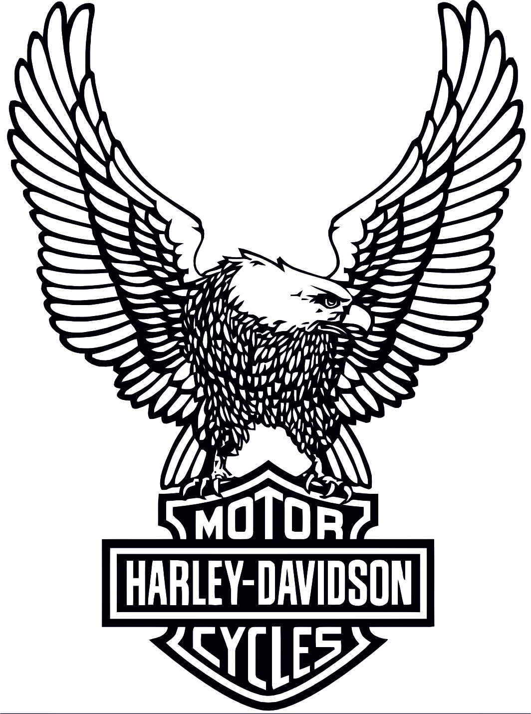 Harley Davidson Vector Files - Etsy