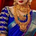 Buy Royal Blue Maggam Work Blouse Aari Work Saree Blouse Aari Online in ...