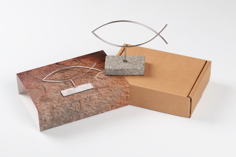 Jesus Fish Statue, Catholic Fish Symbol, Symbol of Christianity, Statue ...