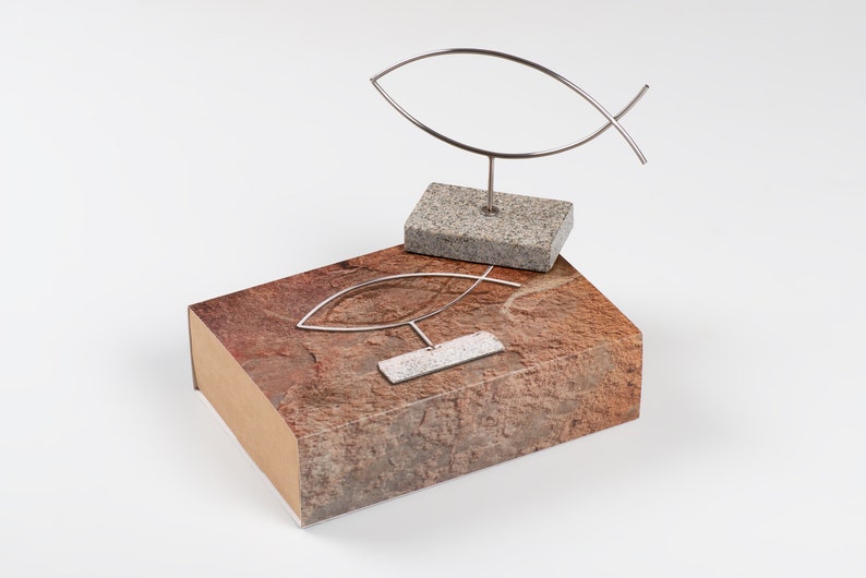 Jesus Fish Statue, Catholic Fish Symbol, Symbol of Christianity, Statue ...