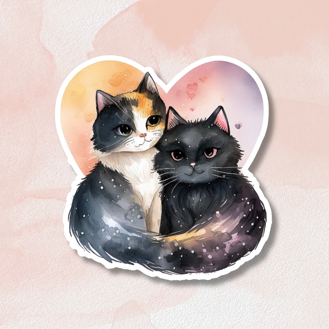 Solo Sticker love Cats Bullet Journal Sticker, Scrapbook Stickers ...