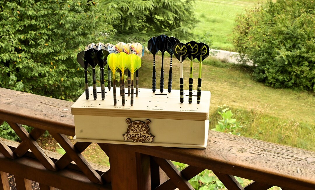 Wooden Dart Box for Darts and Accessories - Etsy