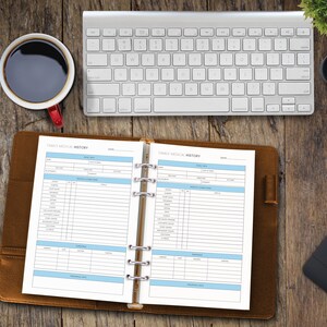 Family Medical History Printable PDF Template, Health Log, Medical ...