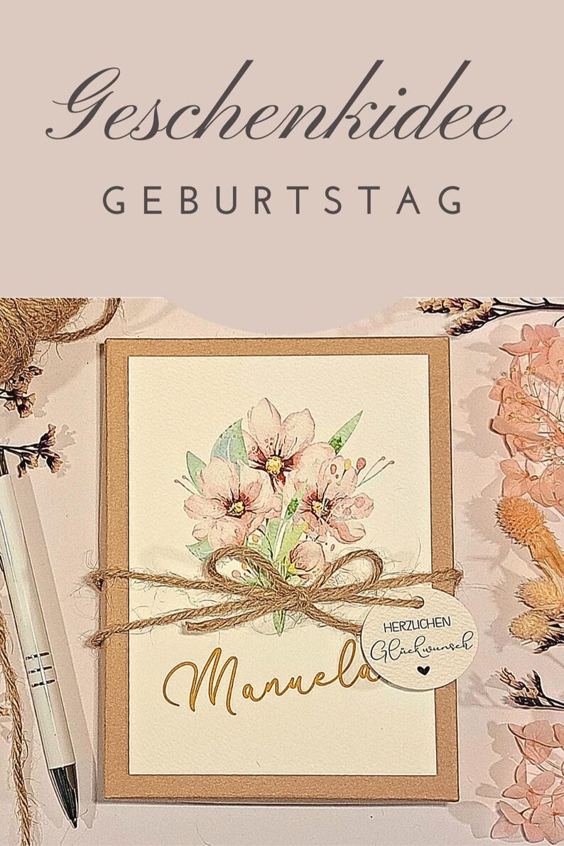 Personalisiertes Geldgeschenk zum Geburtstag für Frauen | Geschenkbox ...