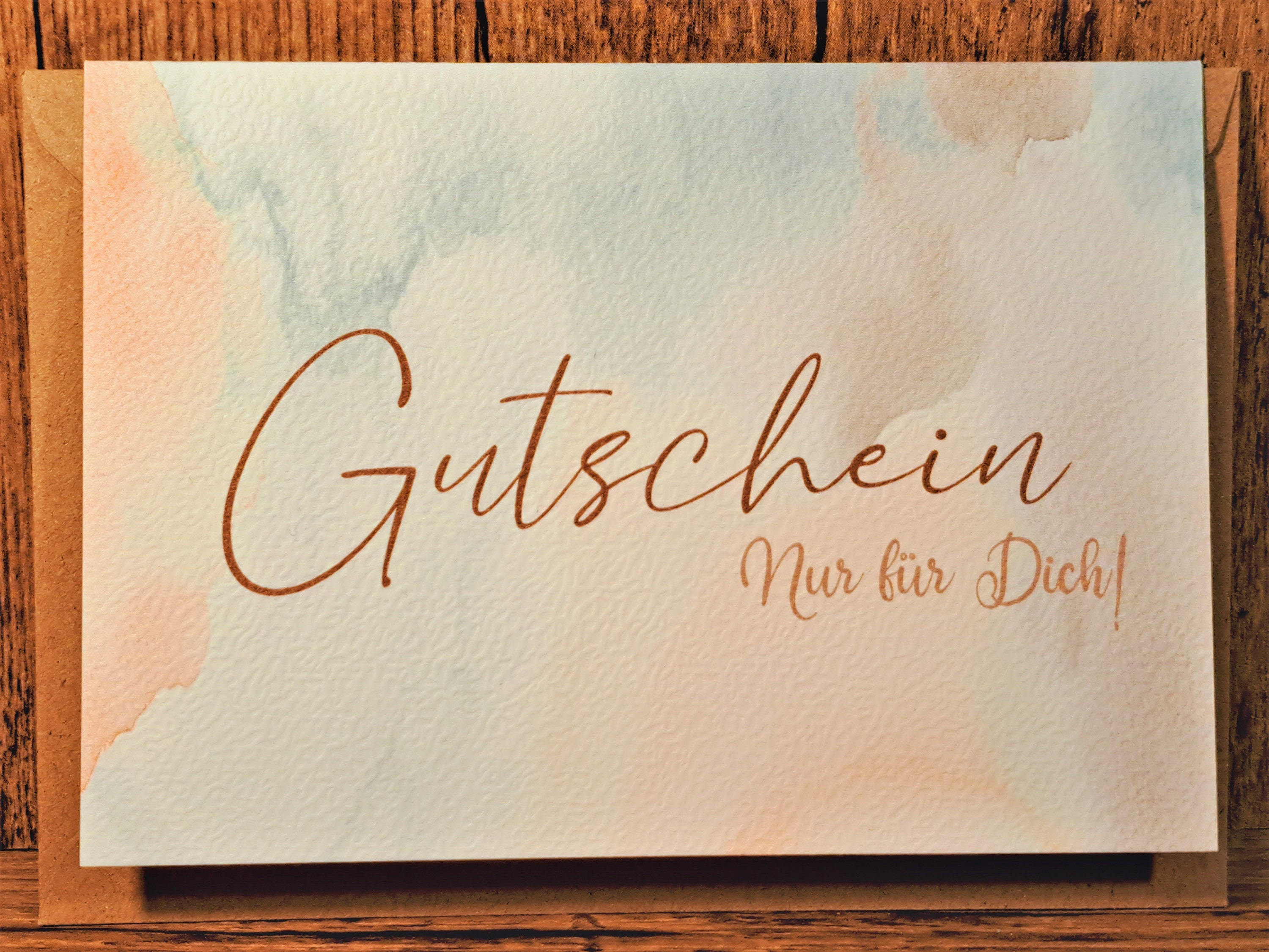 Gutschein zum selber Ausfüllen Gutscheinkarte Geschenkgutscheine selbst ...