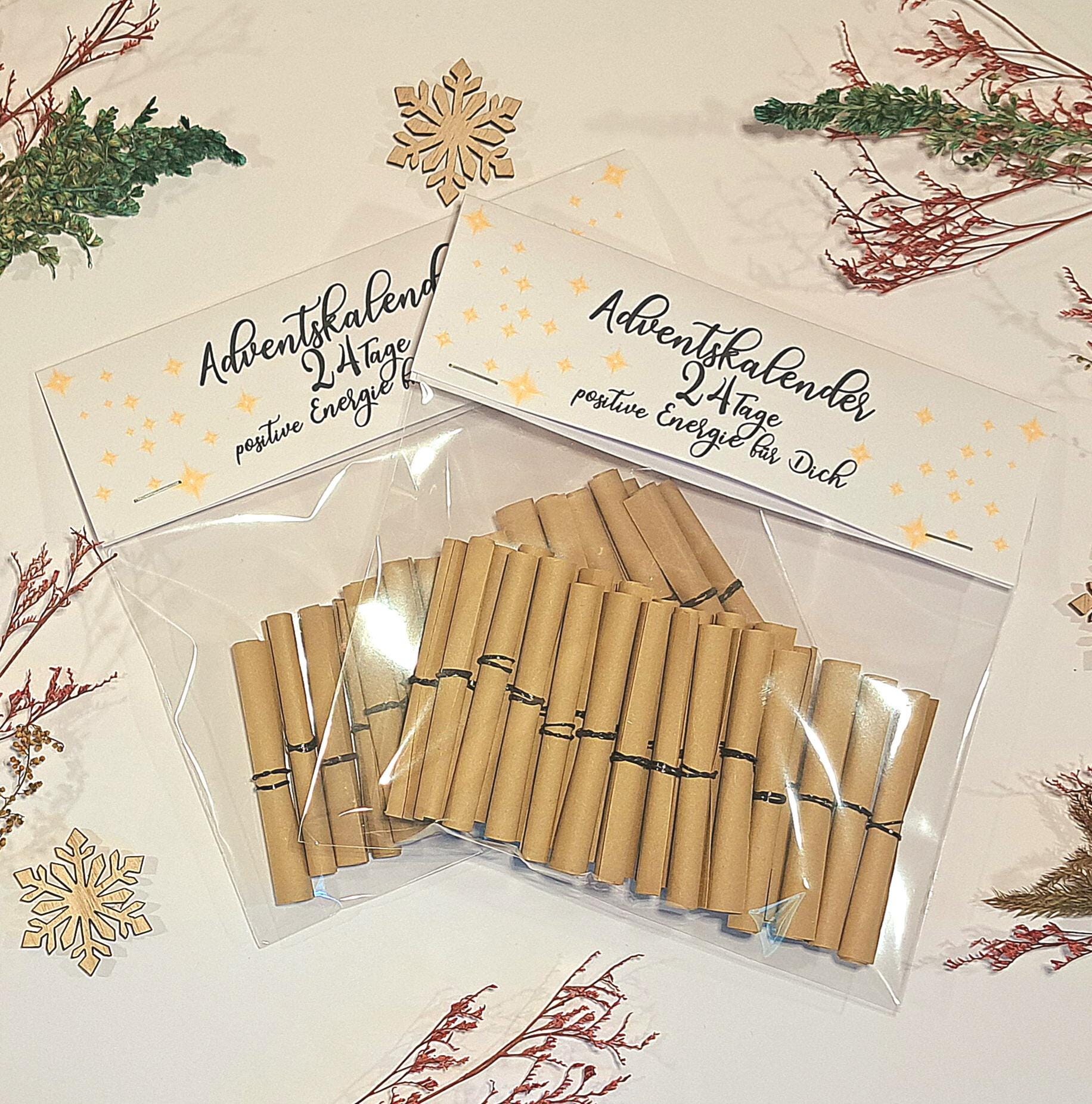 24 Positive Gedanken Adventskalender