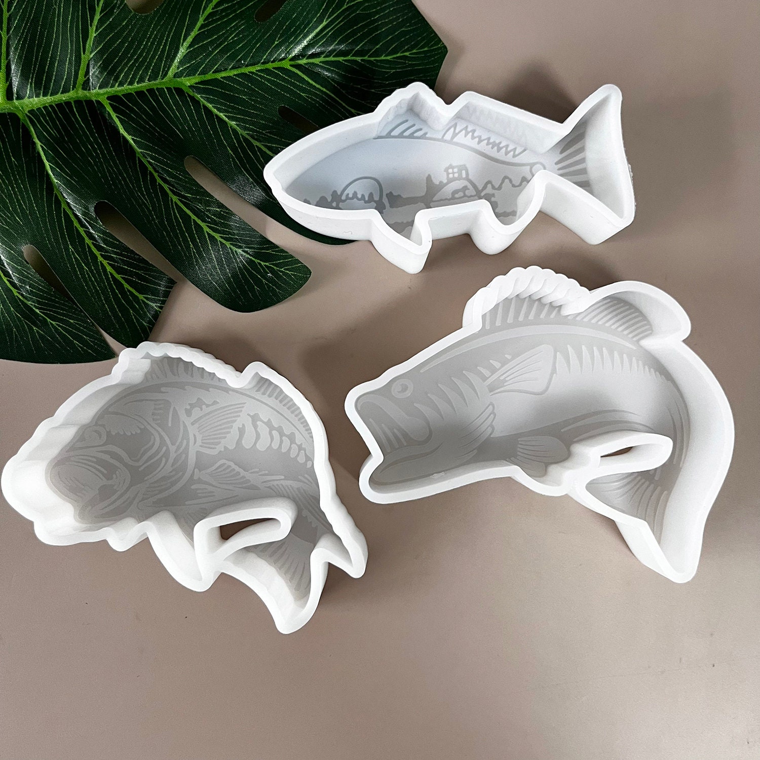 Bass 3d Silicone Molds