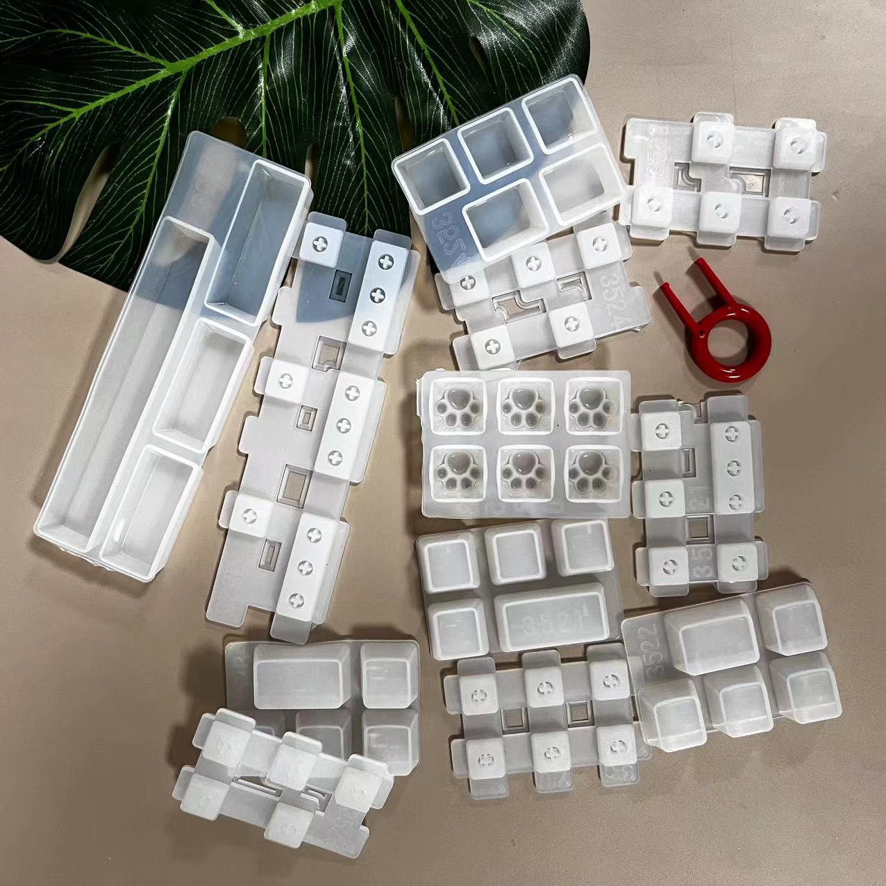 Resin Mechanical Keyboard Molds Handmade Silicone Keycap Mould - Etsy