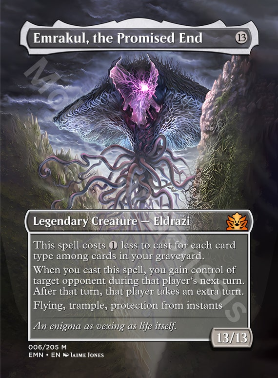 Emrakul the Promised End High Quality Altered Art Custom - Etsy