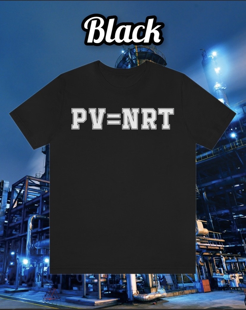 Chemical Engineering Chemistry Physics pvnrt Ideal Gas Law Men & Women ...