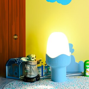 Bedroom Lamp for Kids Lamp Pink Color Table Lamp Blue Color Light for ...