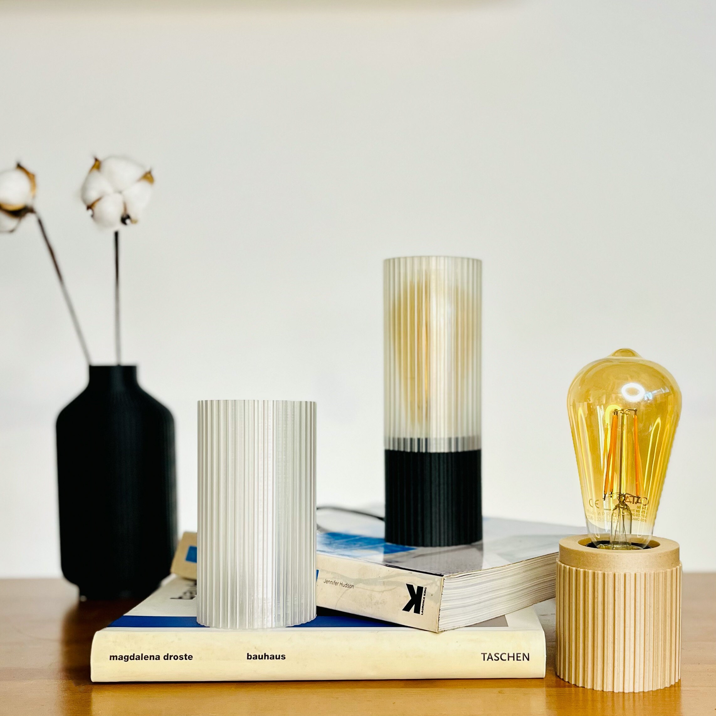 Minimalist Table Lamp for Bedroom Also Perfect Housewarming Gift for ...