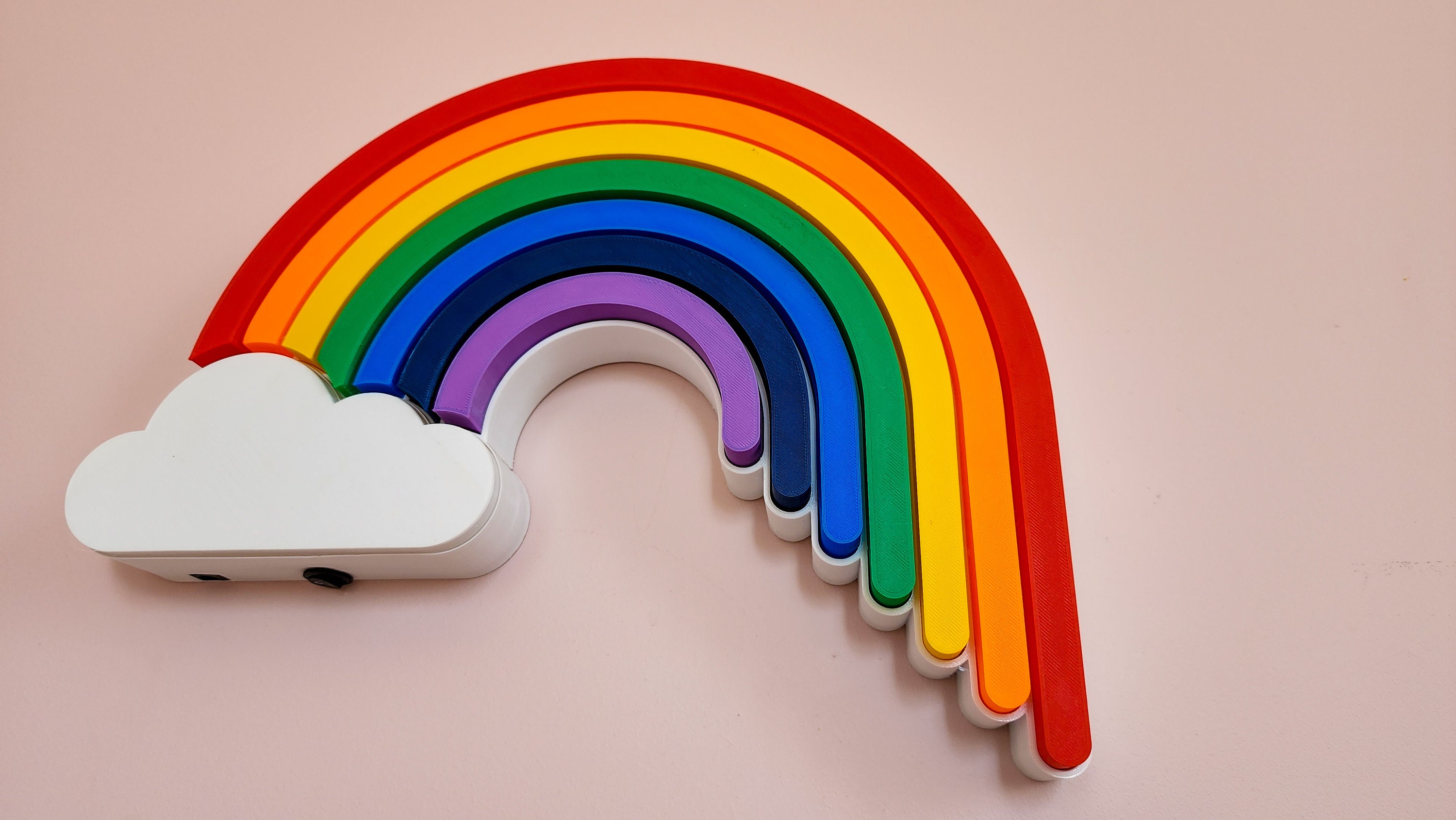 Rainbow Wall Light Led Light Night Lamp Gifts for Her Gifts for Him ...