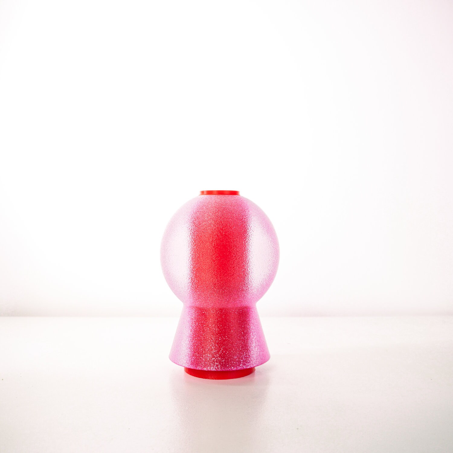 Colorful Vase Dried Flower Vase Pink Yellow Turquoise Transparent Vase ...