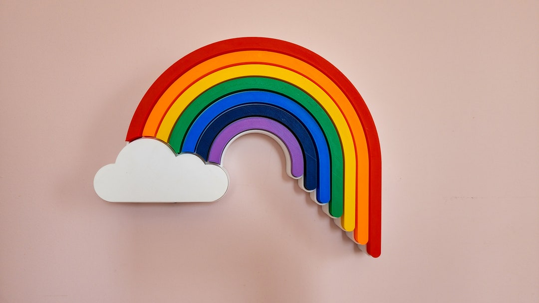 Rainbow Wall Light Led Light Night Lamp Gifts for Her Gifts for Him ...
