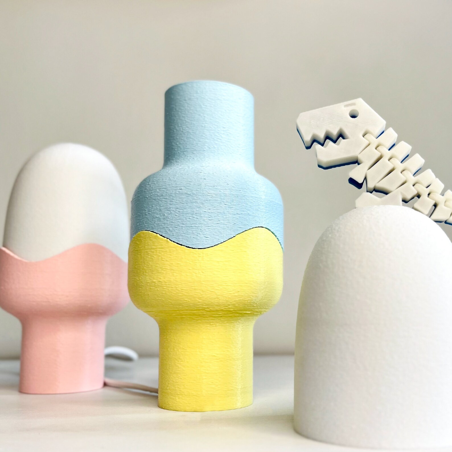 Bedroom Lamp for Kids Lamp Pink Color Table Lamp Blue Color Light for ...
