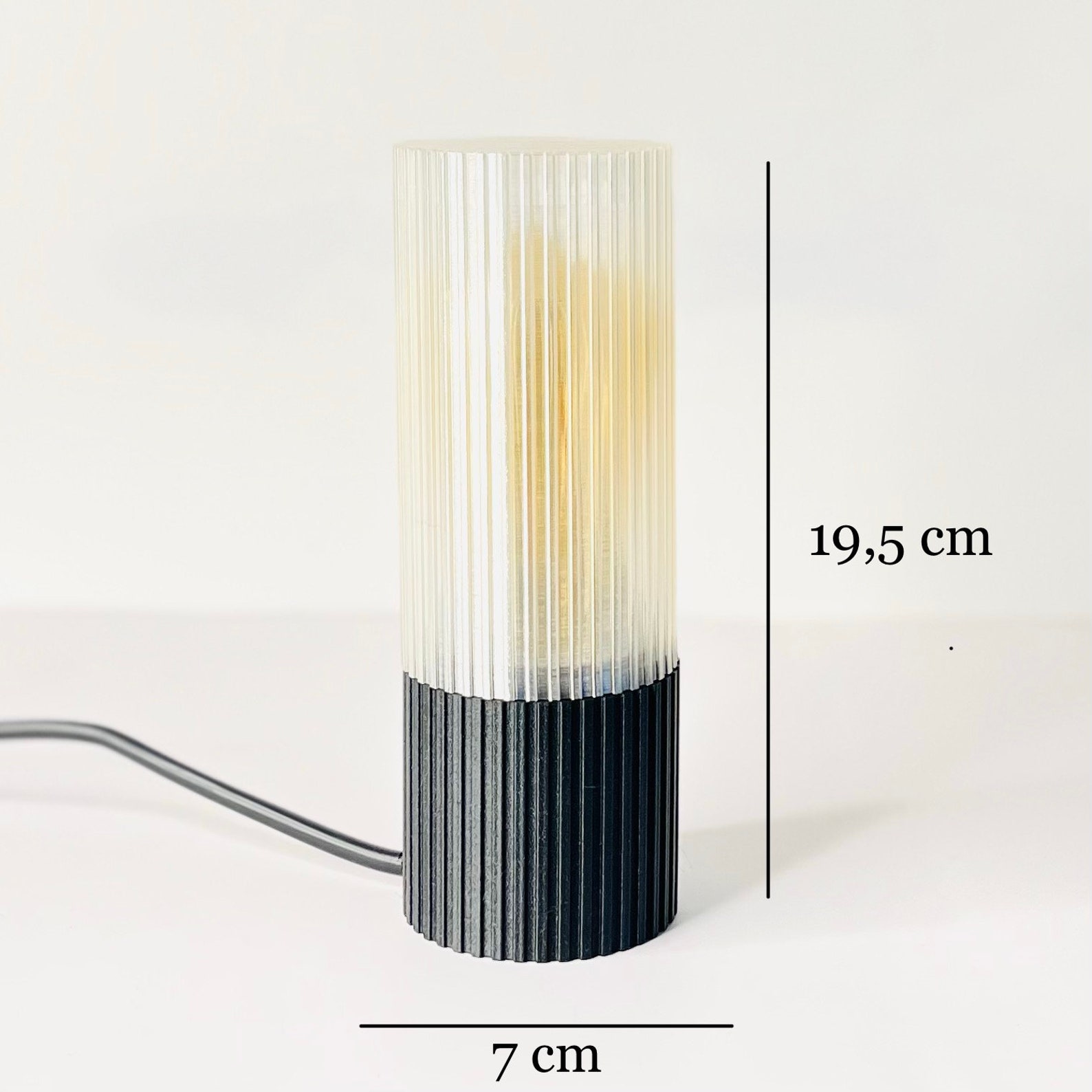 Minimalist Table Lamp for Bedroom Also Perfect Housewarming - Etsy
