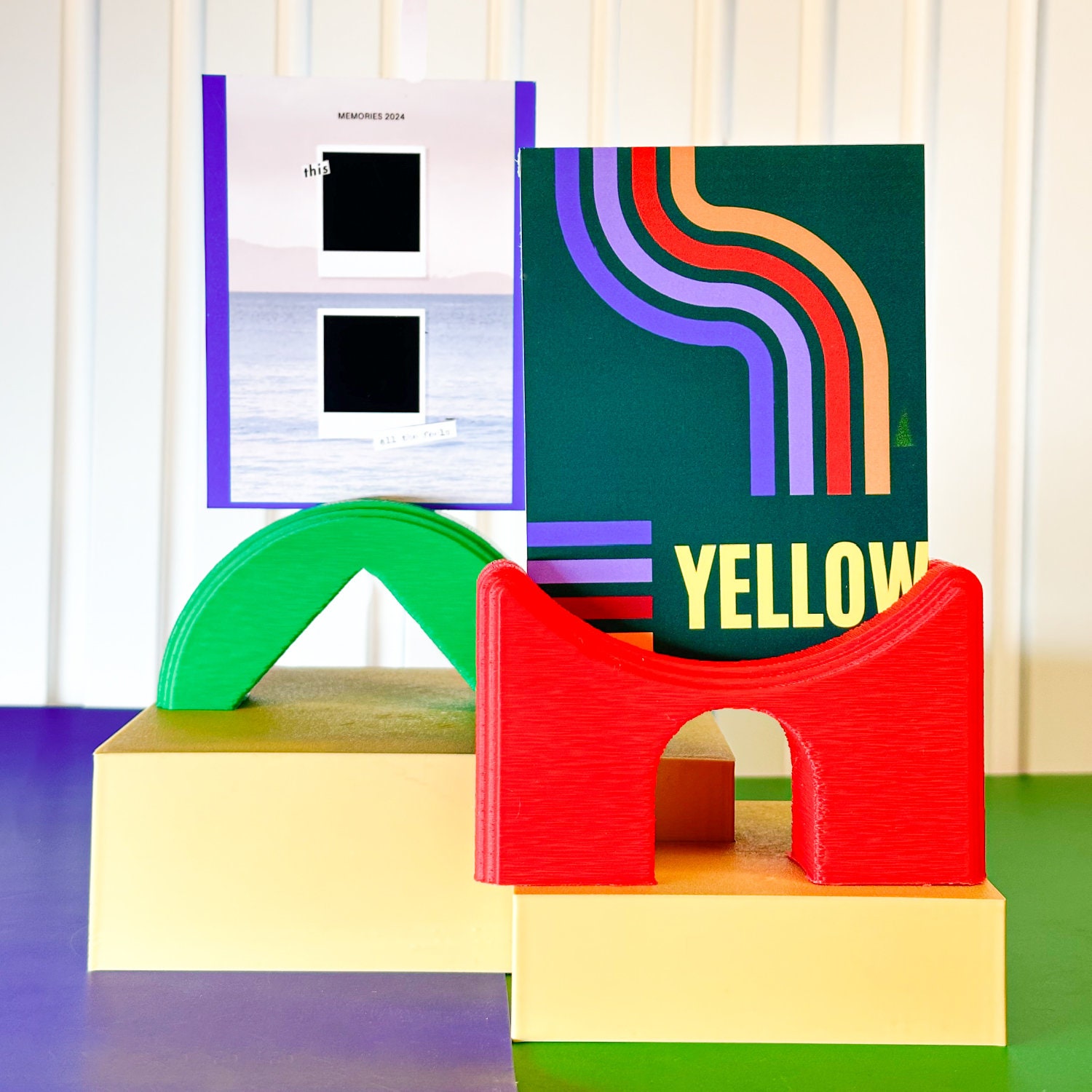 Colorful Photo Stands Set of Photo Holder for Home Display Stand for ...