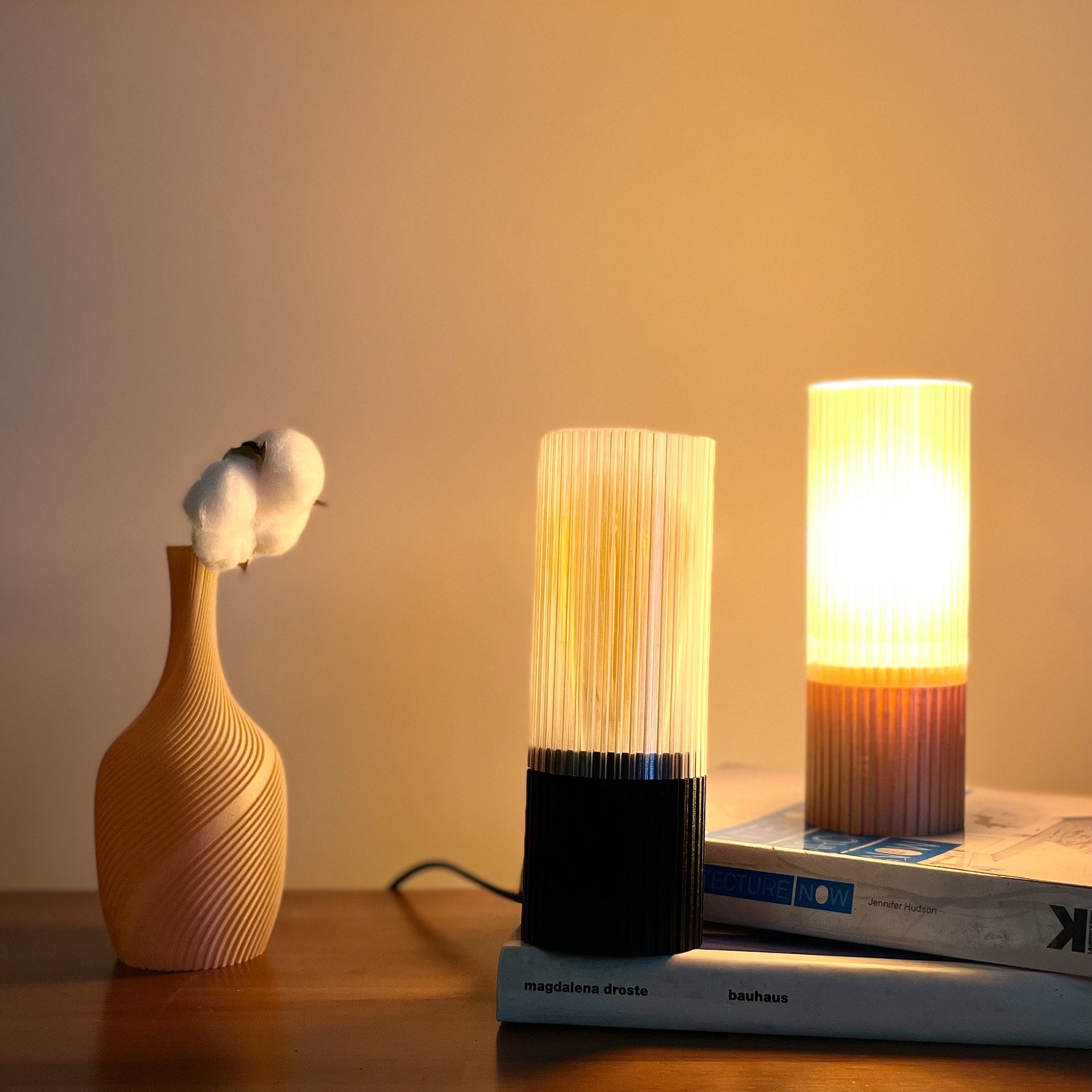 Minimalist Table Lamp for Bedroom Also Perfect Housewarming Gift for ...