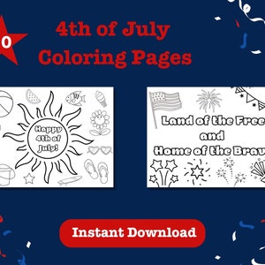 Printable 4th of July Coloring Pages, Fourth of July Coloring Pages ...