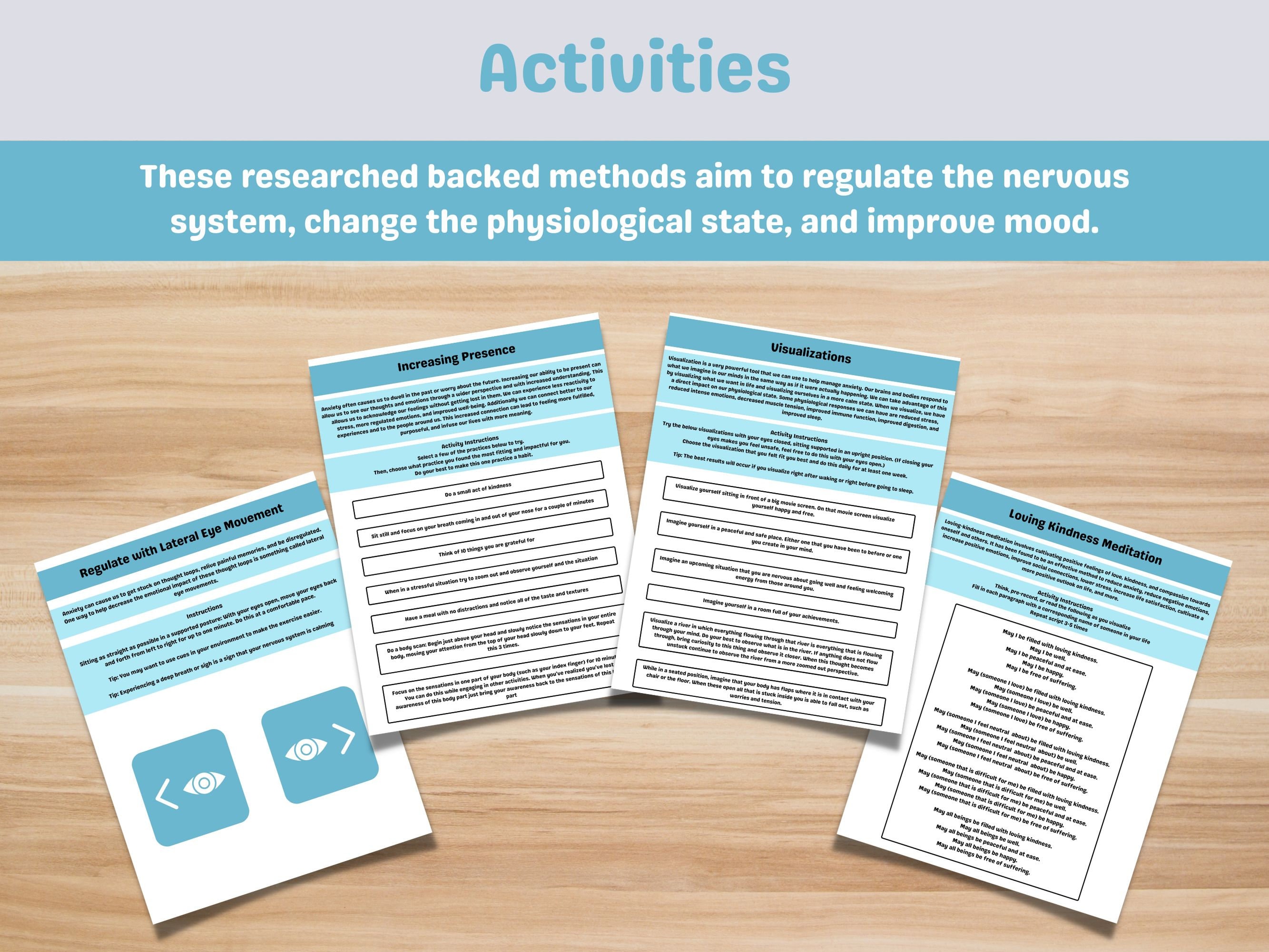 Anxiety Relief Bundle | Occupational Therapy Worksheets | Anxiety ...