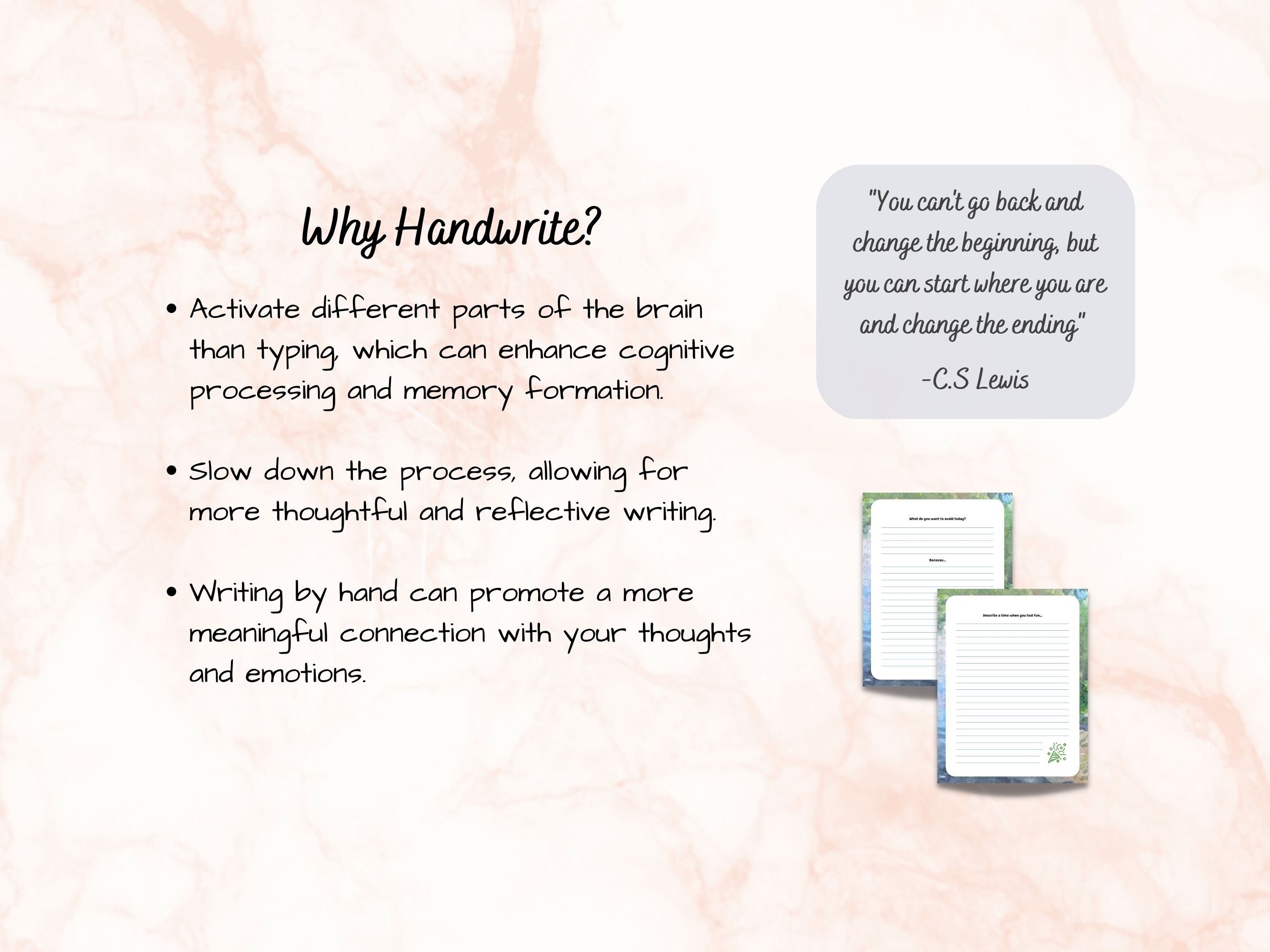 Digital Mental Health Journal for Men and Women Introspective Journal ...