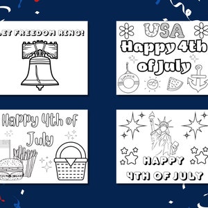 Printable 4th of July Coloring Pages, Fourth of July Coloring Pages ...
