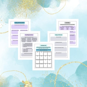 OT Mental Health Variety Pack, Occupational Therapy Digital Download ...