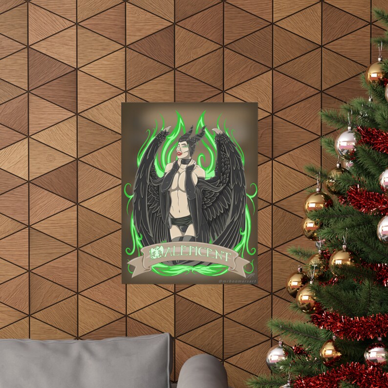 Maleficent Poster - Etsy
