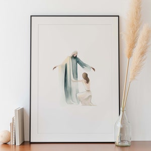 Woman Healed Fringe of Jesus Garment, Hem of Robe, Modern Bible Jesus ...