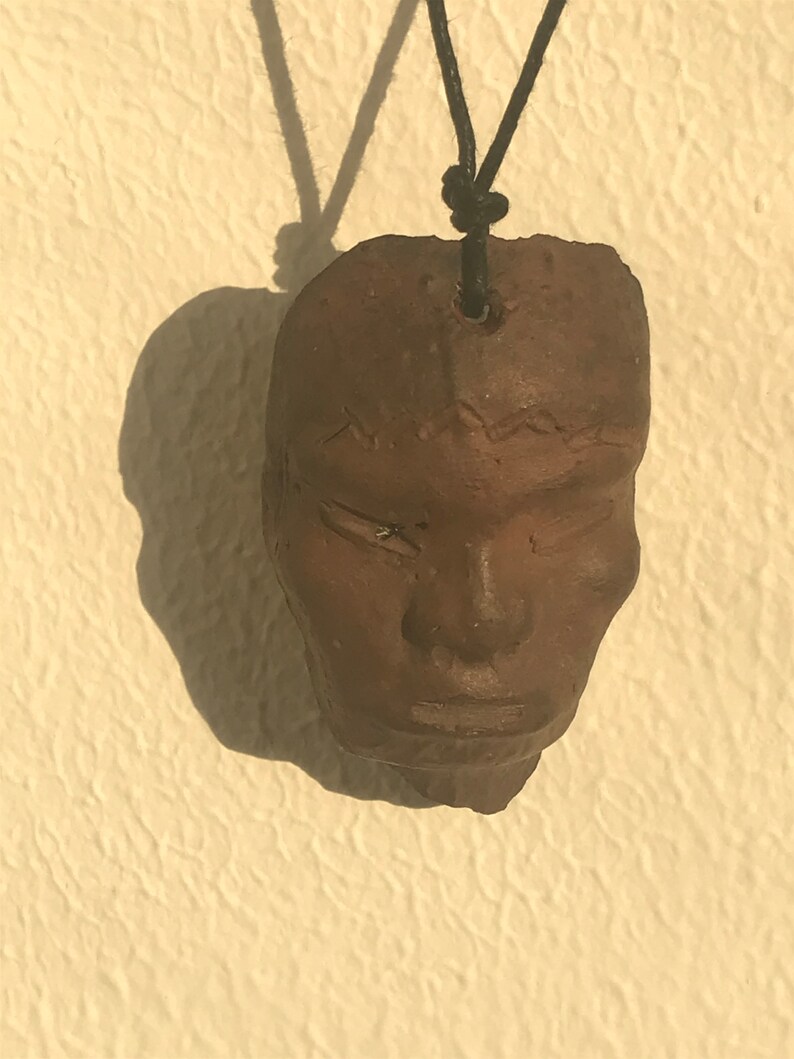 Clay Ceramic Aboriginal Indigenous Mask Pendant/ Wall Art - Etsy Australia
